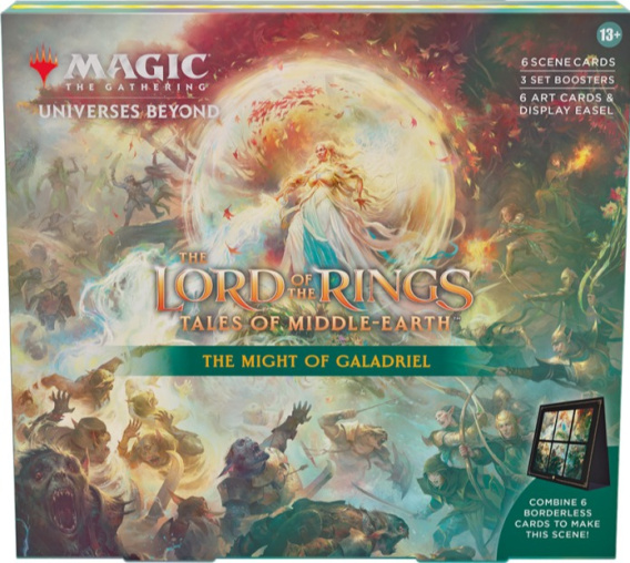 MTG The Lord of the Rings Scene Box - The Might of Galadriel > Wizards ...